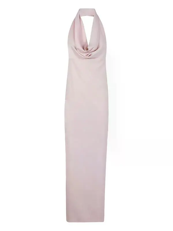 DRHOPE Cowl-neck Maxi Dress - Pink