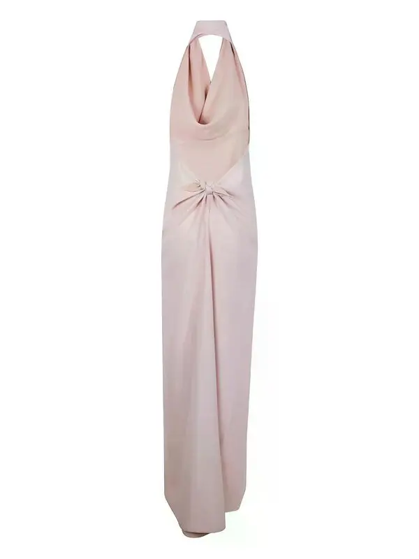 DRHOPE Cowl-neck Maxi Dress - Pink