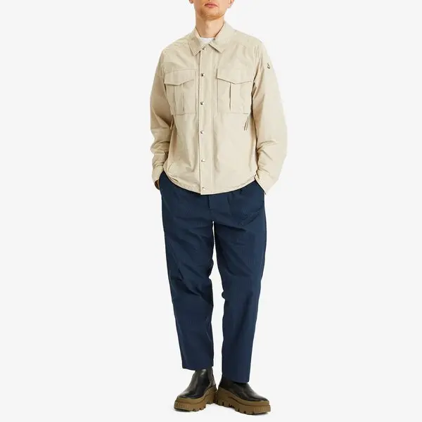 Moncler Technical Seersucker Trousers