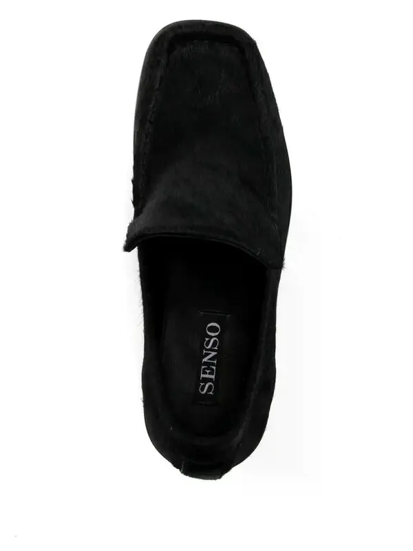 Senso Geneva Leather Loafers - Black