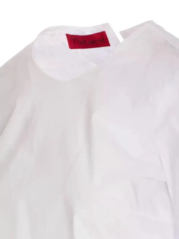 THELATEST Long Sleeve Terry Shirt - White