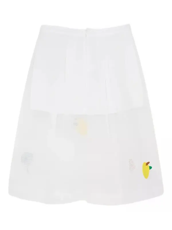 Mira Mikati Embroidered Mini Skirt