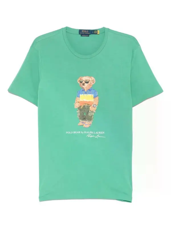 Polo Ralph Lauren Polo Bear-print T-shirt - Green