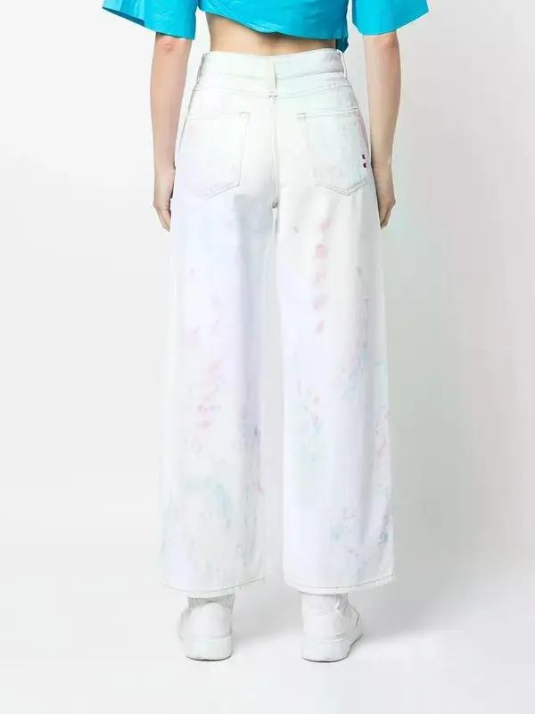 AMISH Wide-leg Tie-dye Trousers
