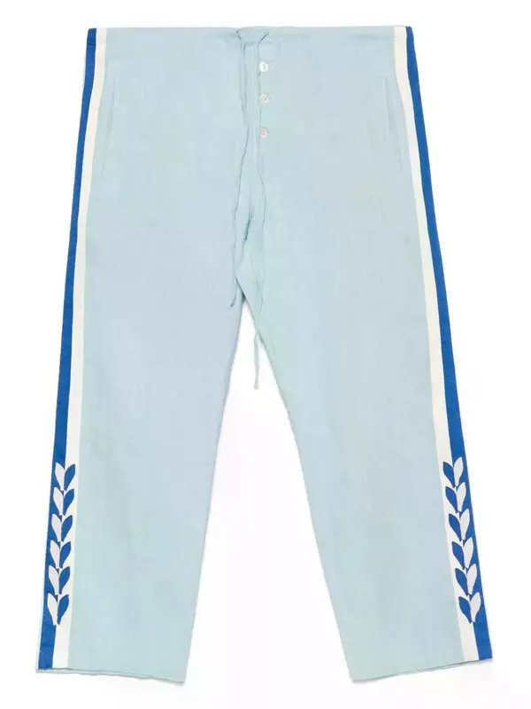 BODE Seedling Stripe Trousers - Blue