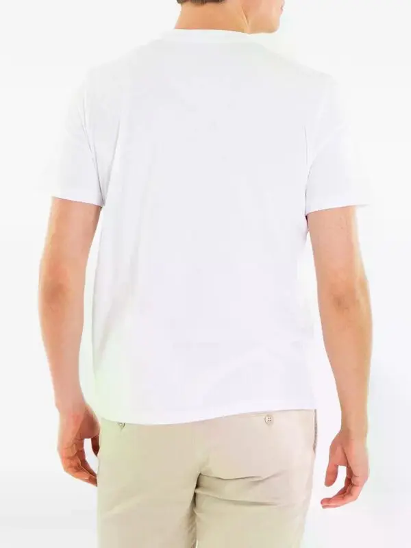 JACOB COHЁN Rubberised-logo T-shirt