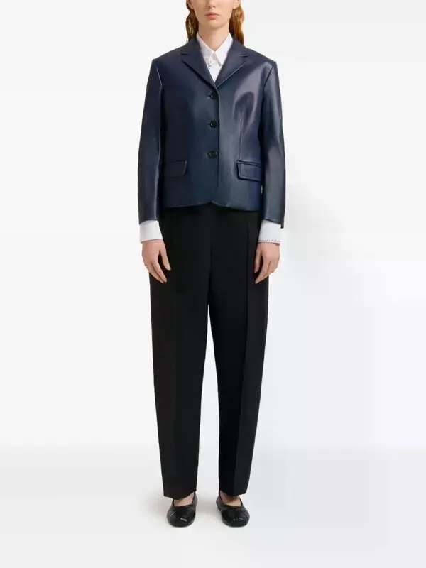 Marni Leather Blazer