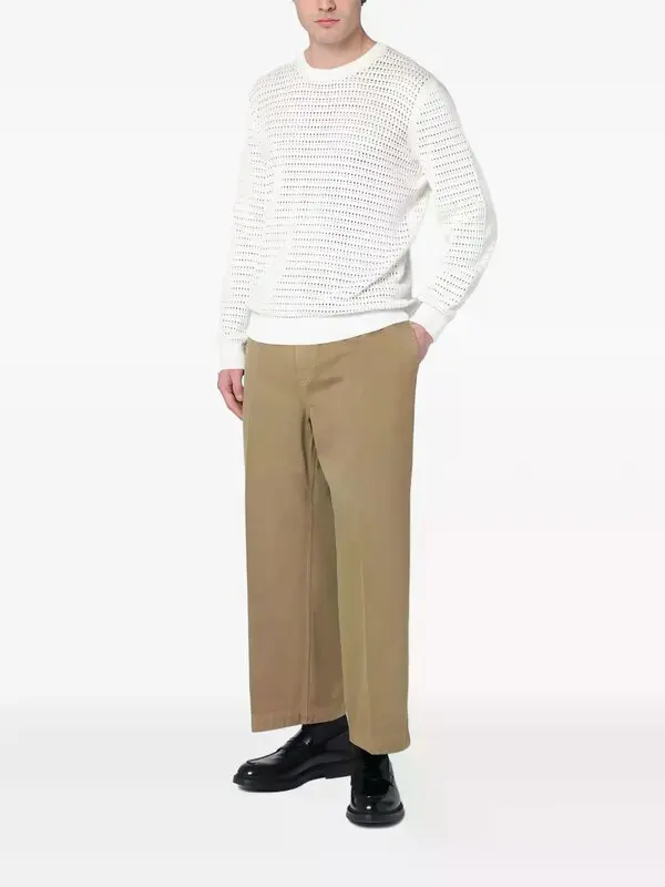 ROBERTO COLLINA Perforated Jumper