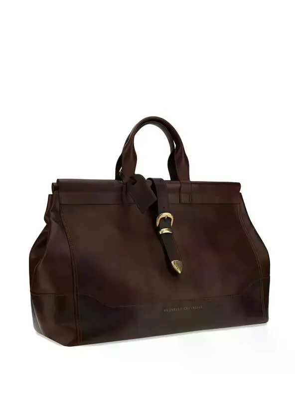 Brunello Cucinelli Leather Holdall