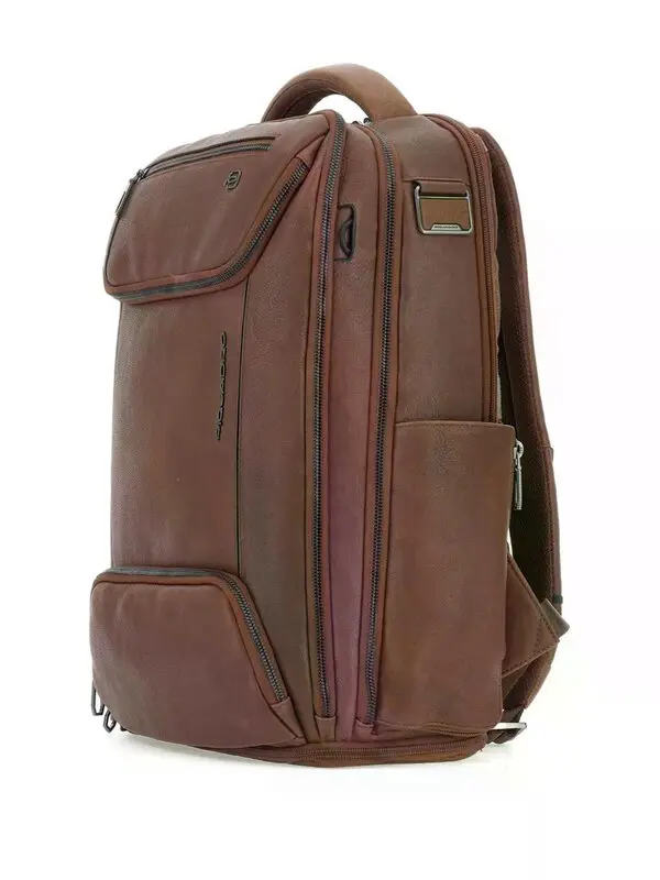 PIQUADRO 15.6” Laptop Holder Backpack - Brown