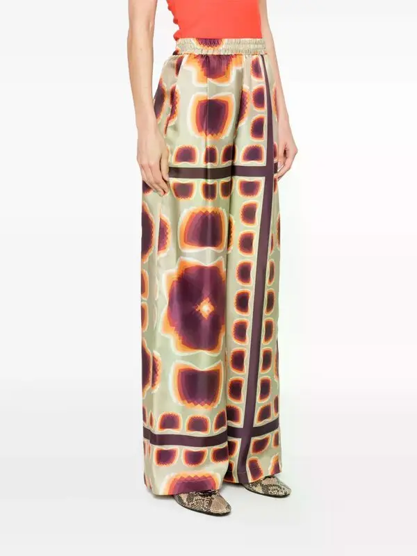 ODEEH Graphic-print Trousers