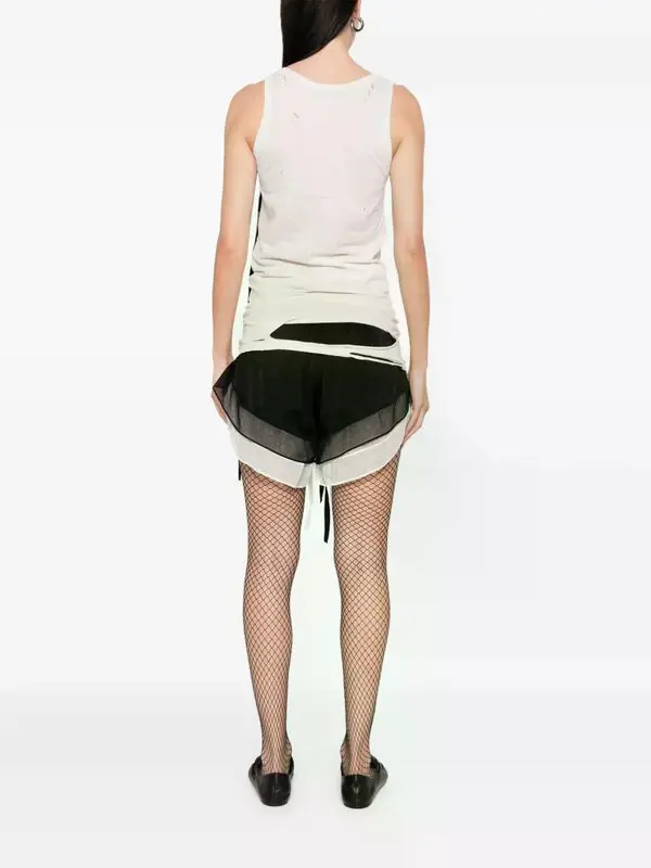 Ann Demeulemeester Zina Tank Top - Neutrals | Editorialist