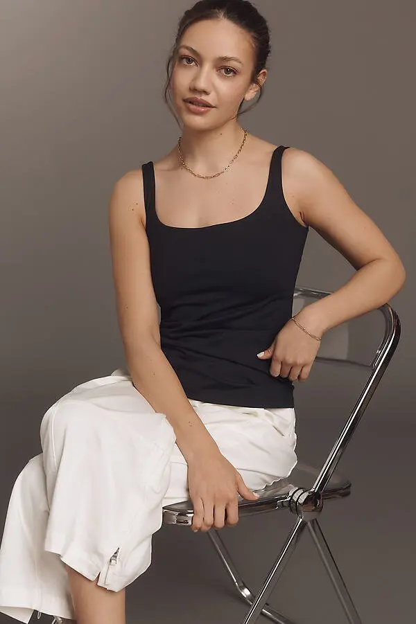 Susana Monaco Essential Everyday Tank Top - Black