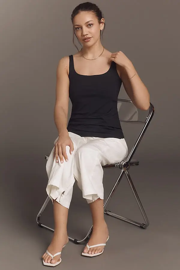 Susana Monaco Essential Everyday Tank Top - Black