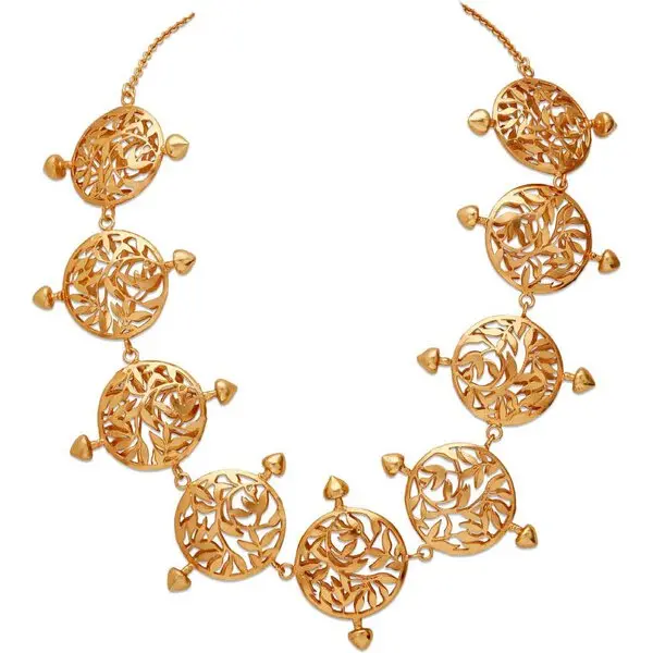 DHWANI BANSAL Mayasaar 22k Gold-plated Necklace - Gold Plated