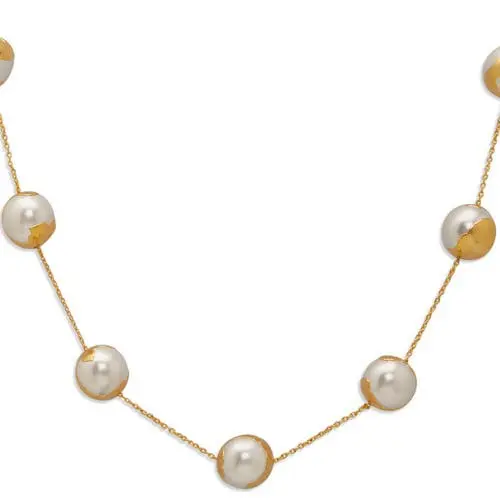 DHWANI BANSAL Selene Baroque Pearl Necklace