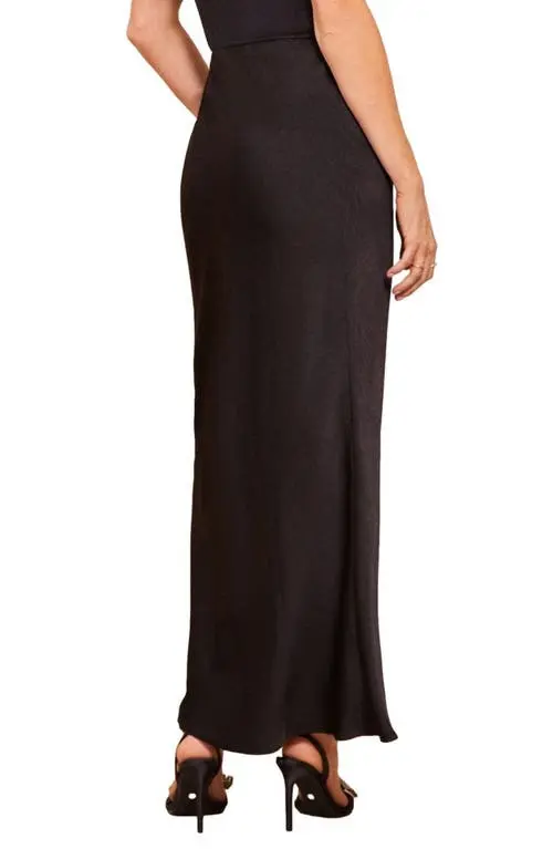 FRIENDS LIKE THESE Satin Maxi Skirt