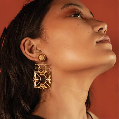 DHWANI BANSAL Mori Dangle Earrings