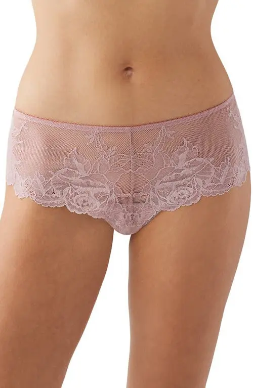 Wacoal Vivid Attraction Tanga - Woodrose