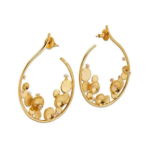 DHWANI BANSAL Aero Hoop Earrings