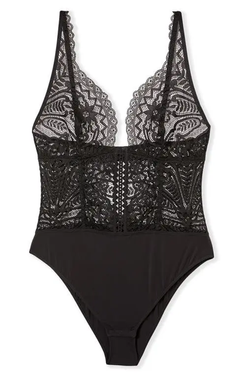 ETAM Lace & Microfiber Teddy