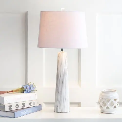 JONATHAN Y Bradley 29" Resin Led Table Lamp