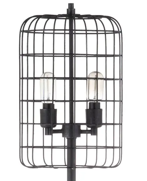 JONATHAN Y Odette 65" Industrial Metal Floor Lamp
