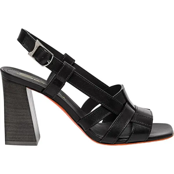 Santoni Beyond High-heel Sandal - Black
