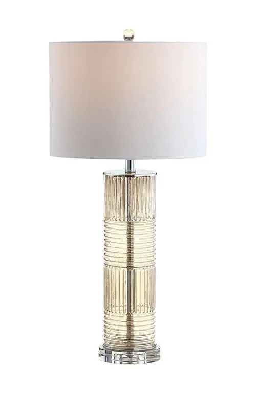 JONATHAN Y Genevieve 30" Glass/crystal Led Table Lamp - Champagne
