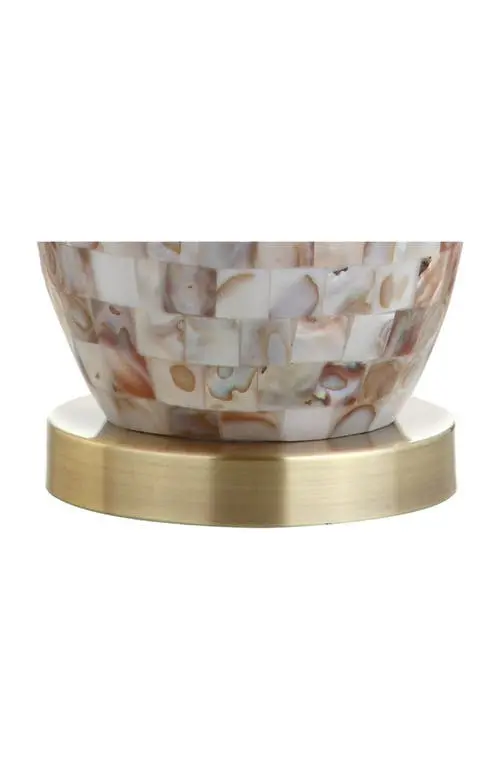 JONATHAN Y Jocelyn 28" Seashell Led Table Lamp