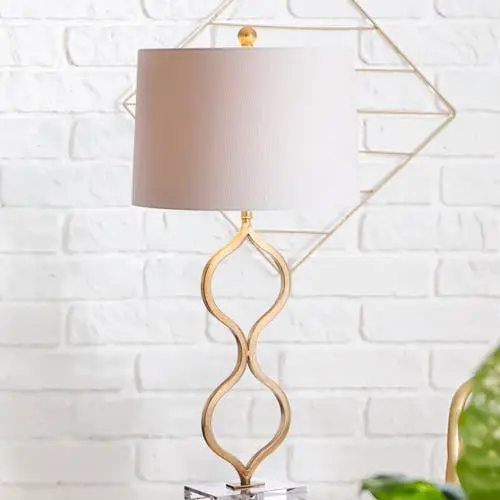 JONATHAN Y Levi 31.5" Metal/crystal Led Table Lamp