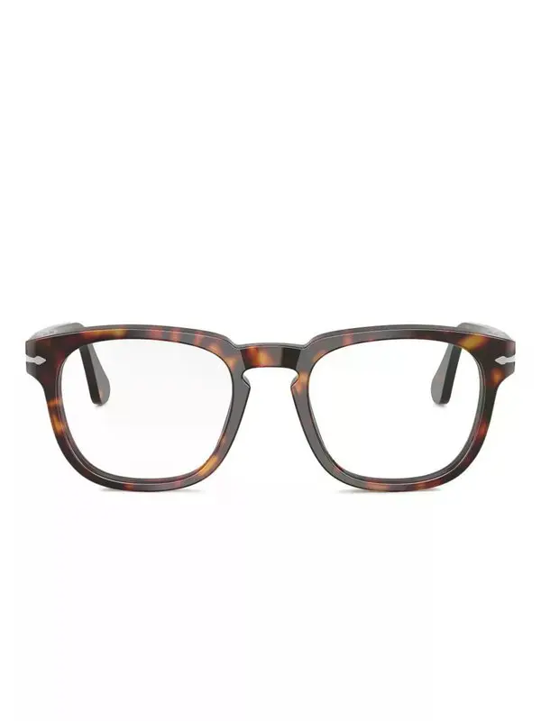 Persol Wayfarer Frame Eyeglasses - Brown