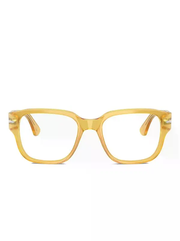 Persol Square Frame Eyeglasses - Yellow