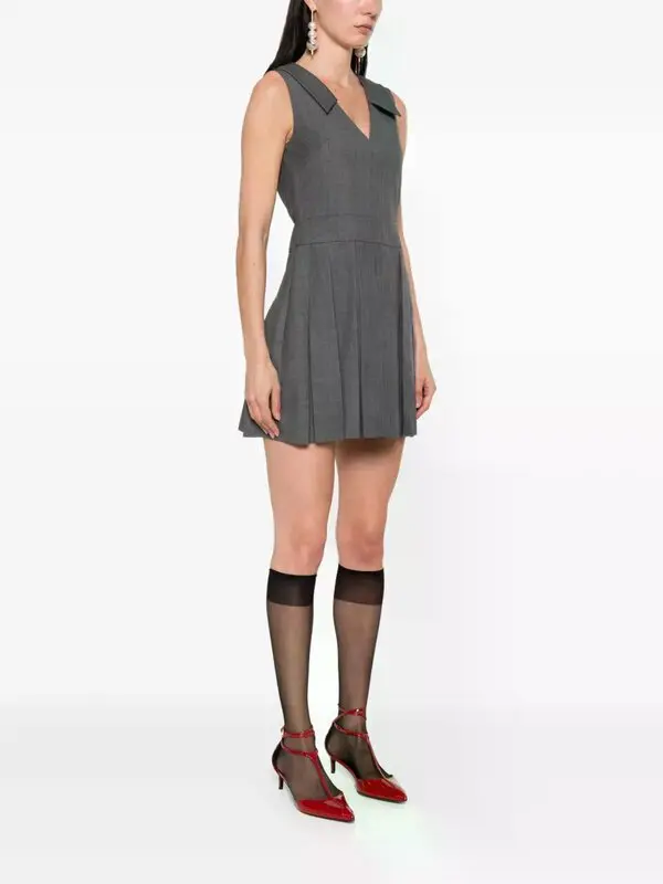 SHUSHU/TONG Pleated Mini Dress