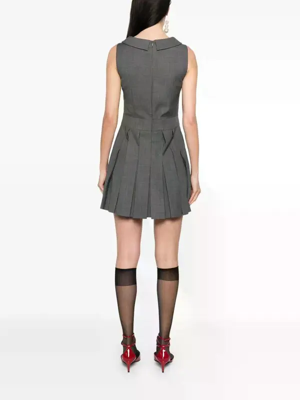 SHUSHU/TONG Pleated Mini Dress