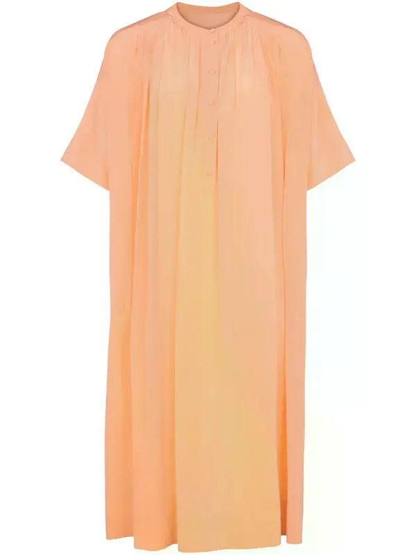 YVES SALOMON Silk Midi Dress