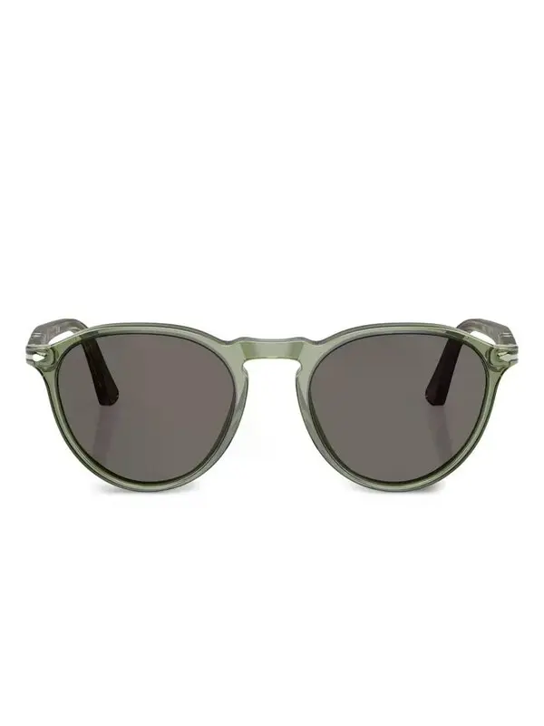 Persol Round-frame Sunglasses - Green