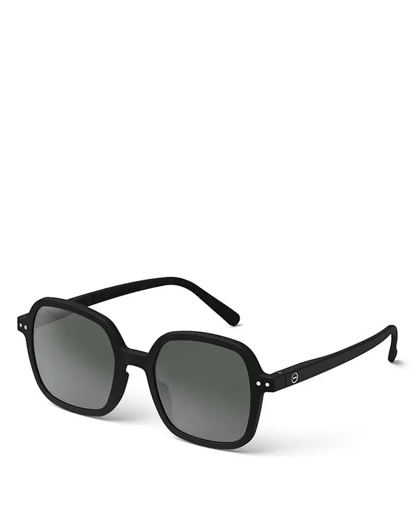 IZIPIZI Square Sunglasses - Black