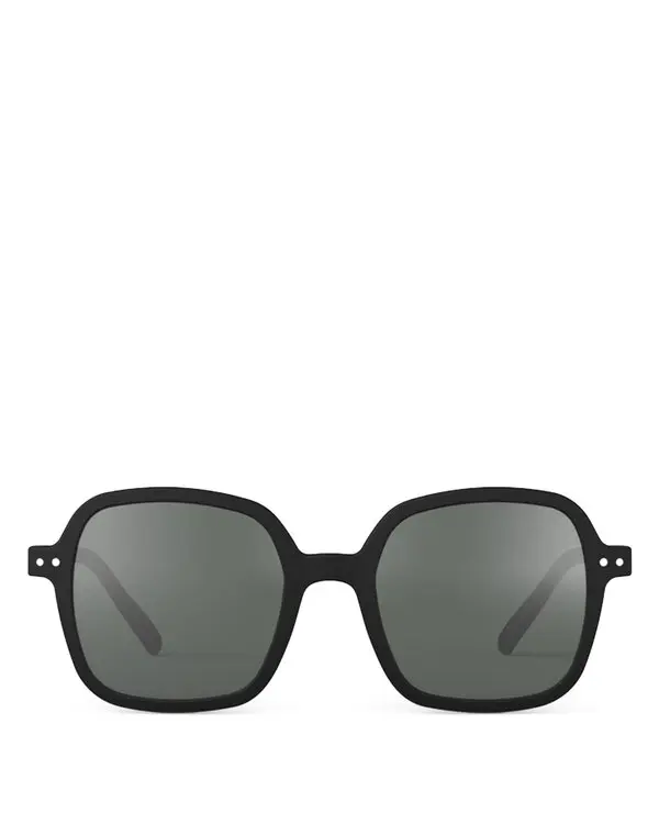 IZIPIZI Square Sunglasses - Black