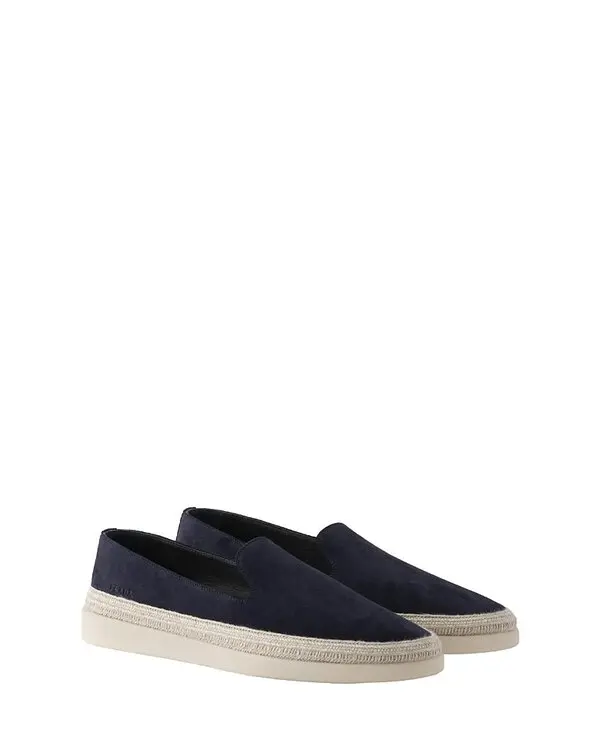 Prada Suede Loafers - Blue
