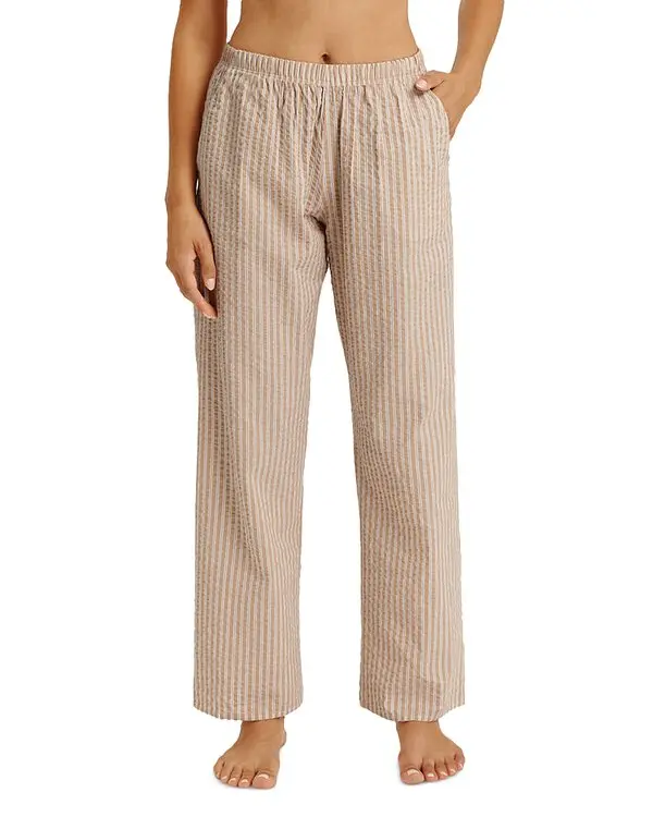 Hanro Sleep And Lounge Pants - Raffia Stripe