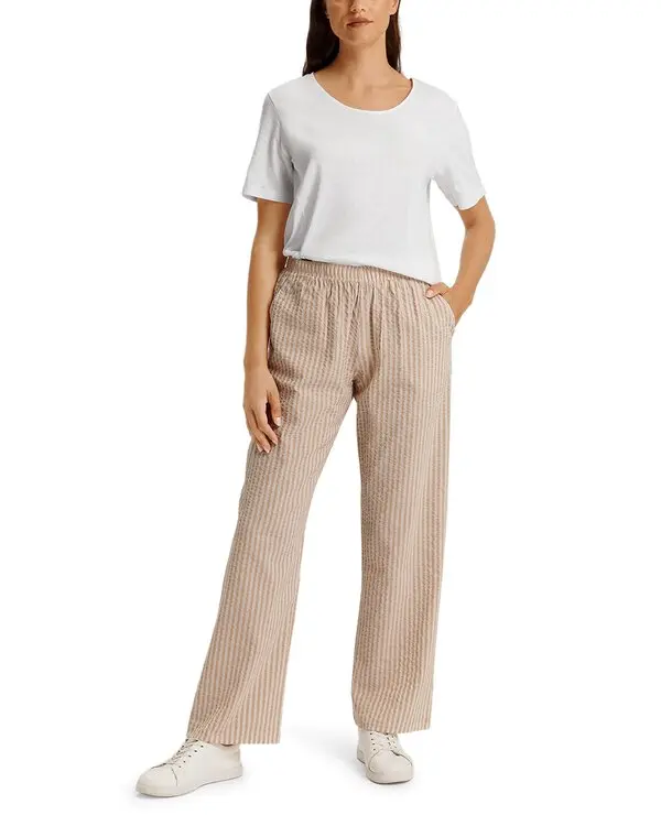 Hanro Sleep And Lounge Pants - Raffia Stripe