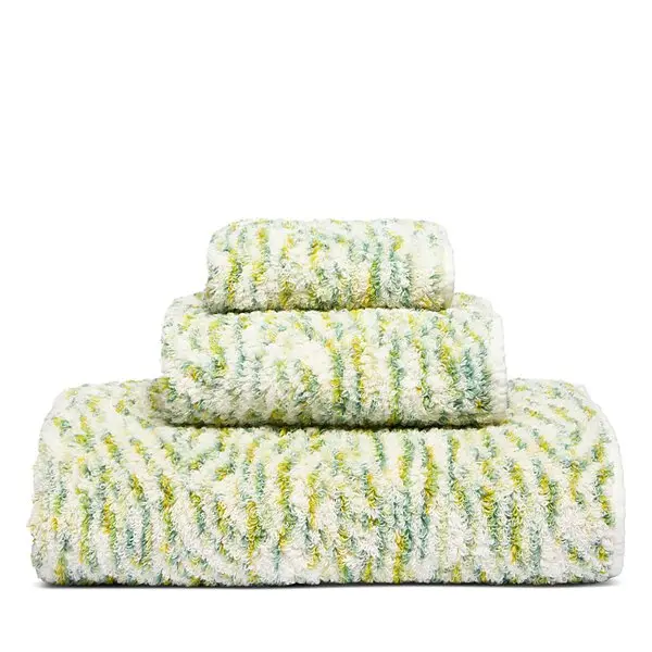ABYSS & HABIDECOR Malou Towel, 28 X 54 Exclusive - Green Multi