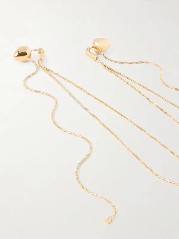 Alaïa Layered -tone Earrings
