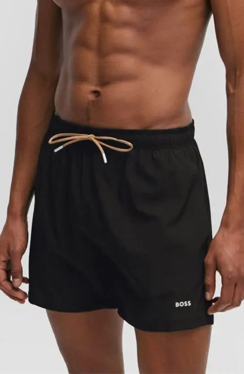 BOSS Tio Swim Trunks - Black