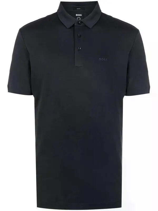 BOSS Palosh Short-sleeve Polo Shirt - Blue