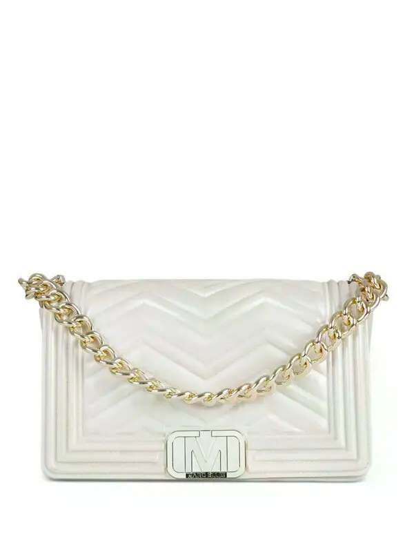 MARC ELLIS Flat Wave Shoulder Bag - Neutrals