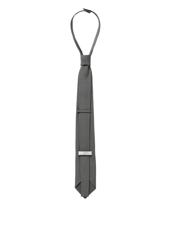 1989 STUDIO Woven Neck Tie - Grey