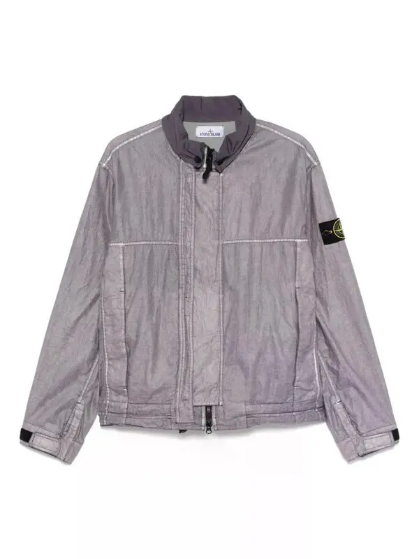 Stone Island Plated-ovd Linen Jacket