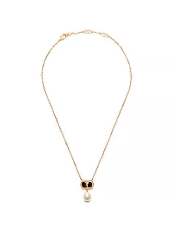Valentino Garavani Ovalette Necklace - Gold